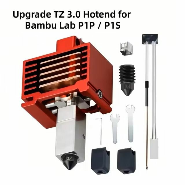 Высокотемпературная печатающая головка TZ3.0 Hotend для BambuLab P1P P1S