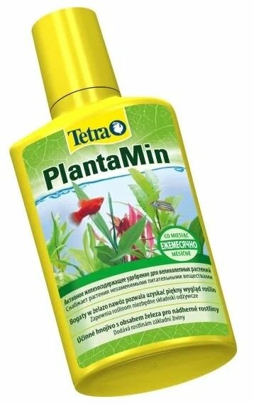 Tetra PlantaMin жидкое удобрение с Fe и микроэлементами 250 мл