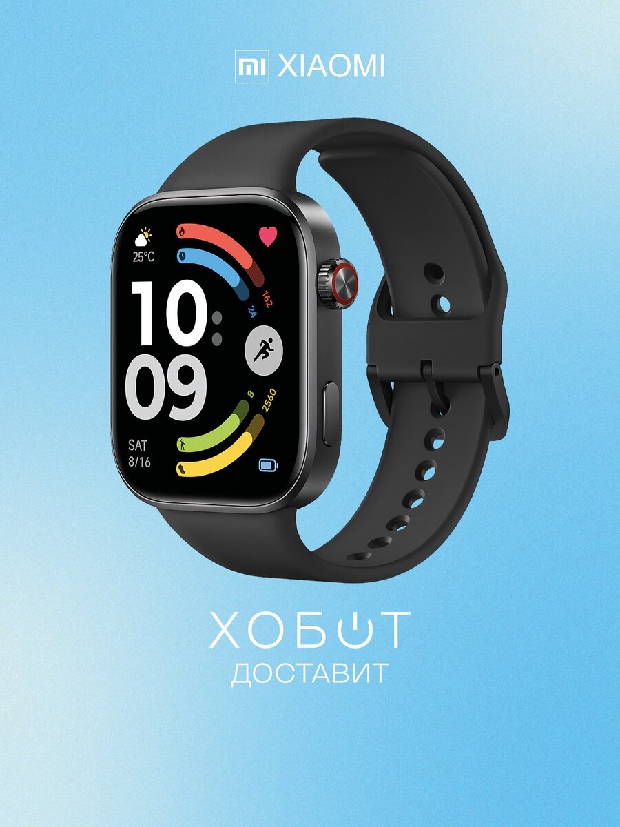 Смарт-часы Xiaomi Redmi Watch 6 черный (BHR08CIGL)