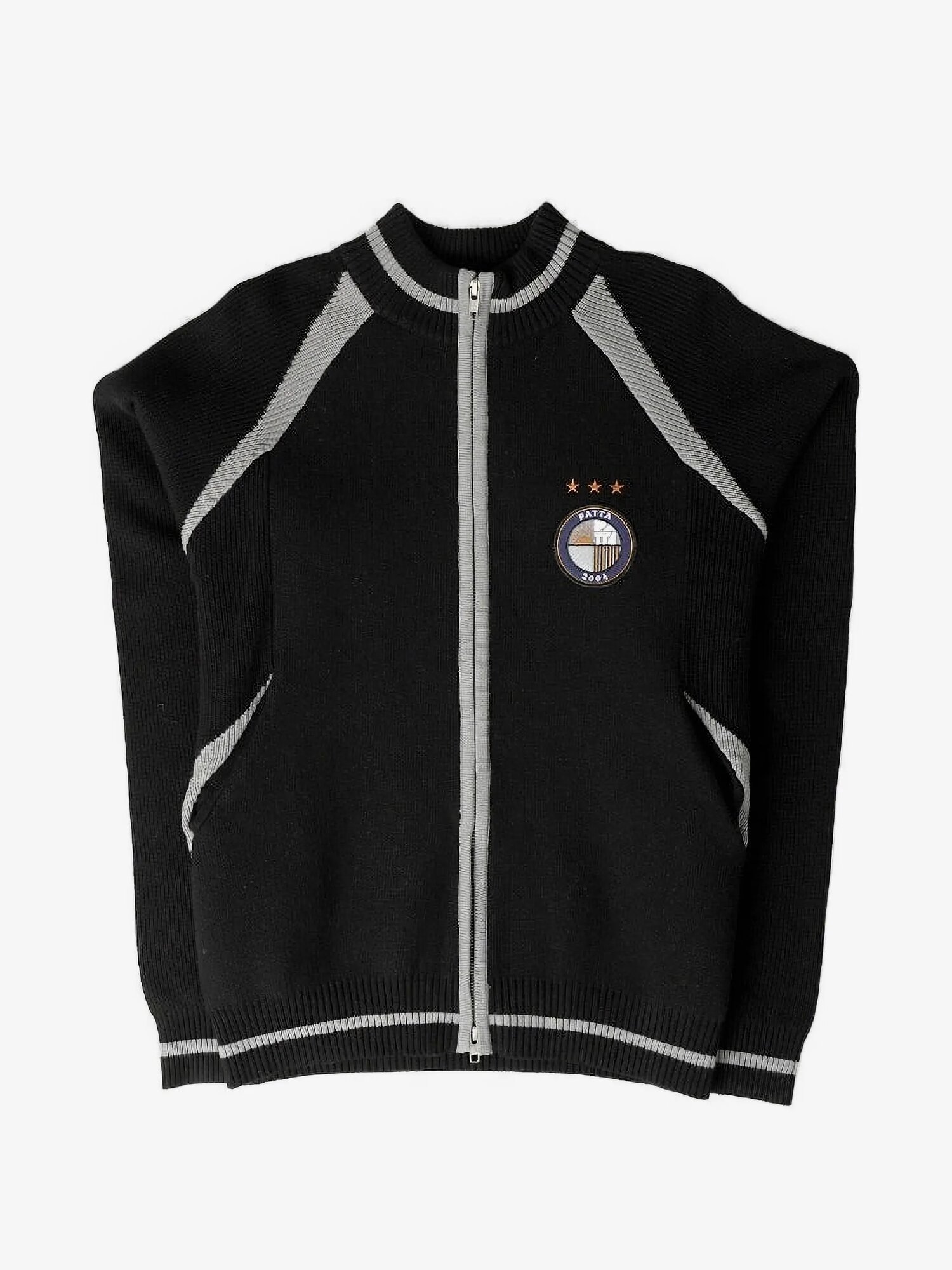 Кардиган Logo-jacquard zip-up cardigan