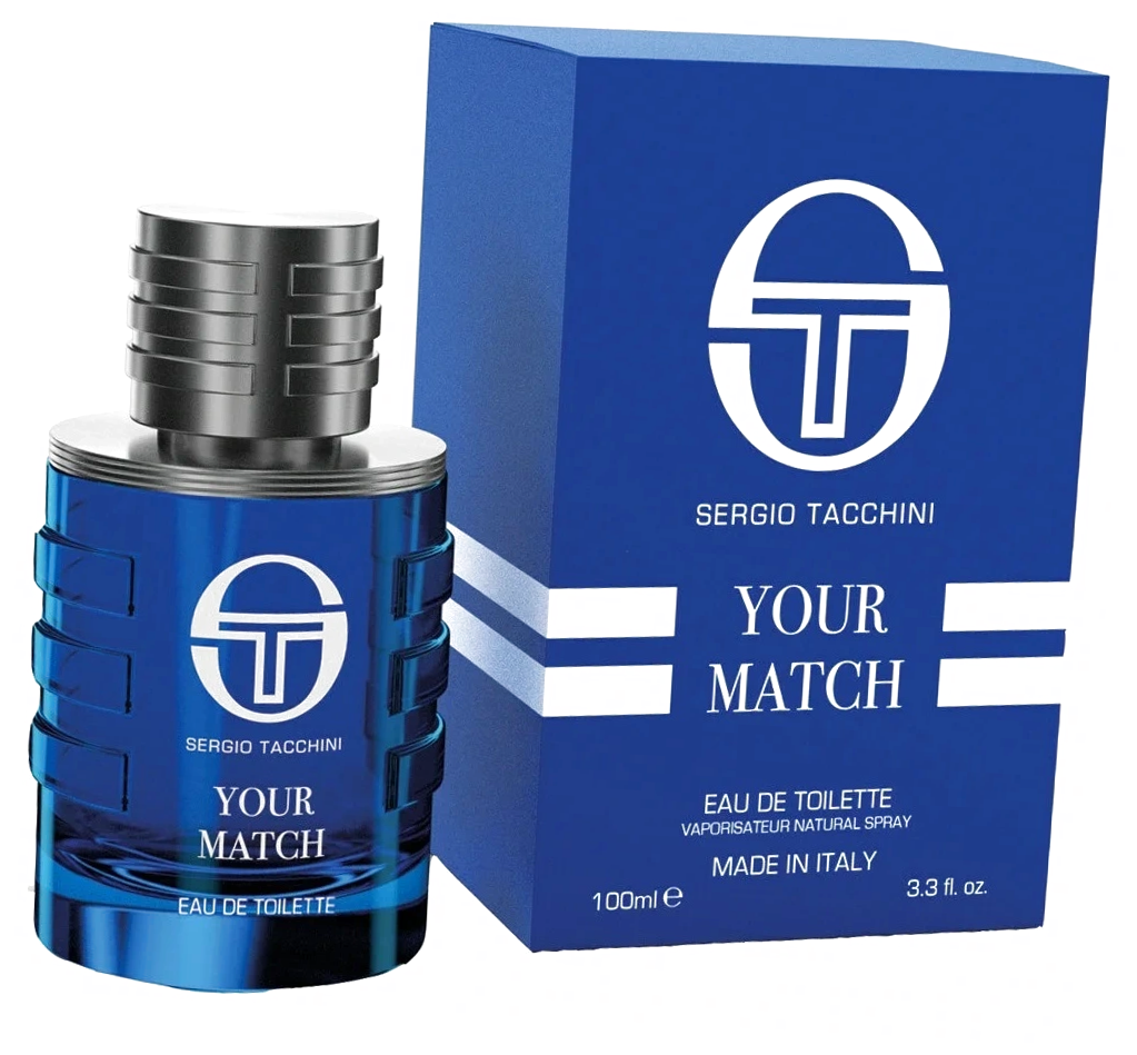 Туалетная вода Серджио Тачини Йор Матч для мужчин 100 мл - Your Match