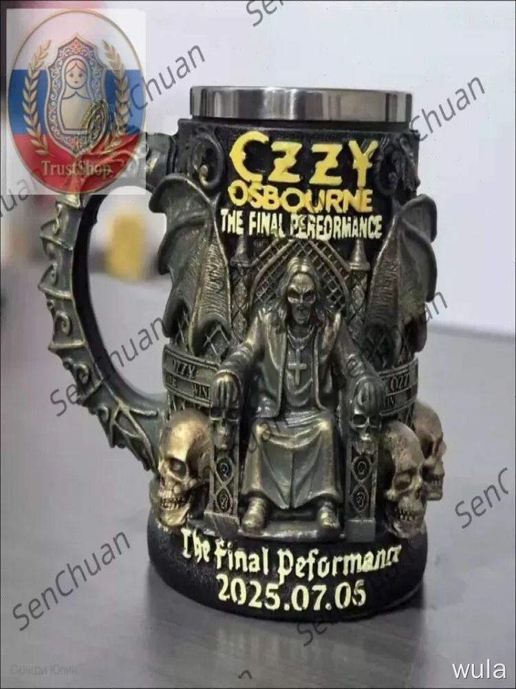 Кружка "железная леди, Оззи Осборн", 400 мл, 1 шт