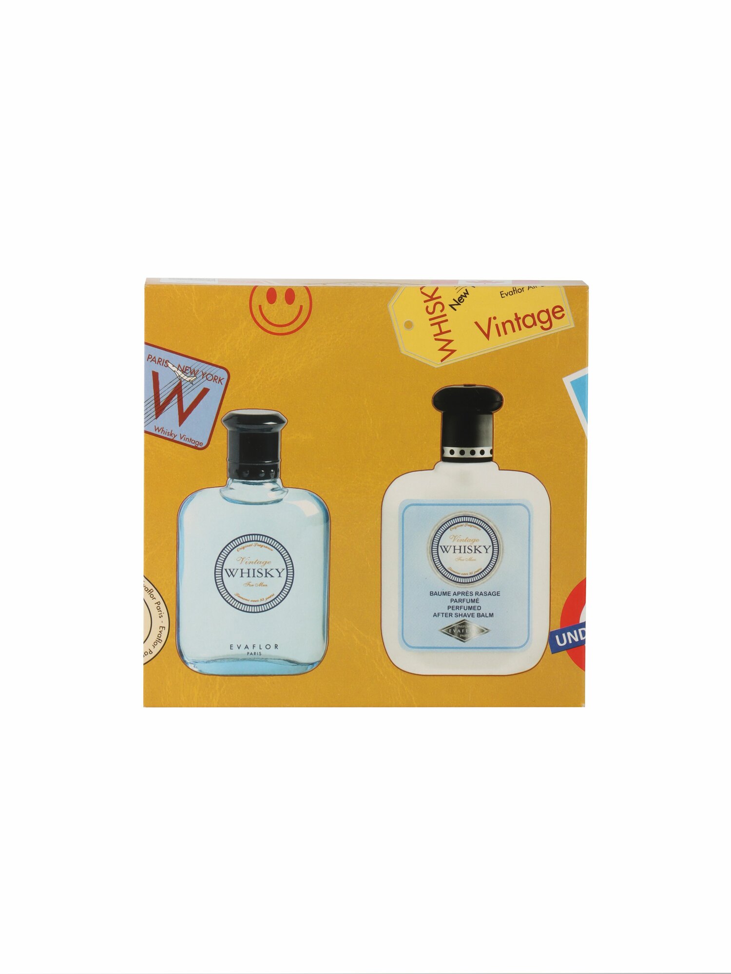 Парфюмерный набор Whisky Vintage 50 балм после бритья 200