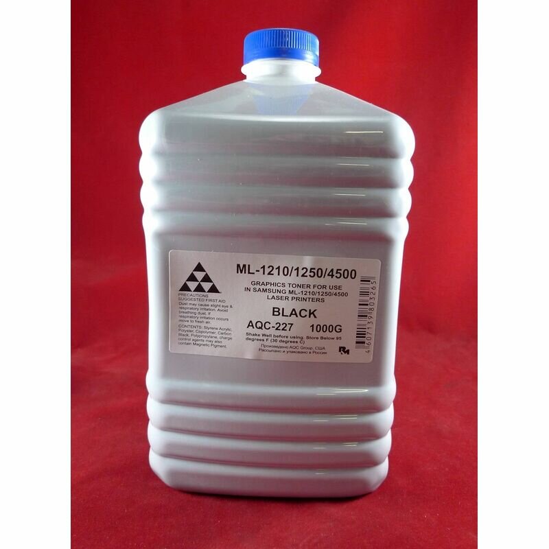 Тонер SAMSUNG ML-1210/1520/1610/40/60/1710/2010/216x/SCX-4x00/3x00 (кан. 1кг) (AQC-США) фас. Россия