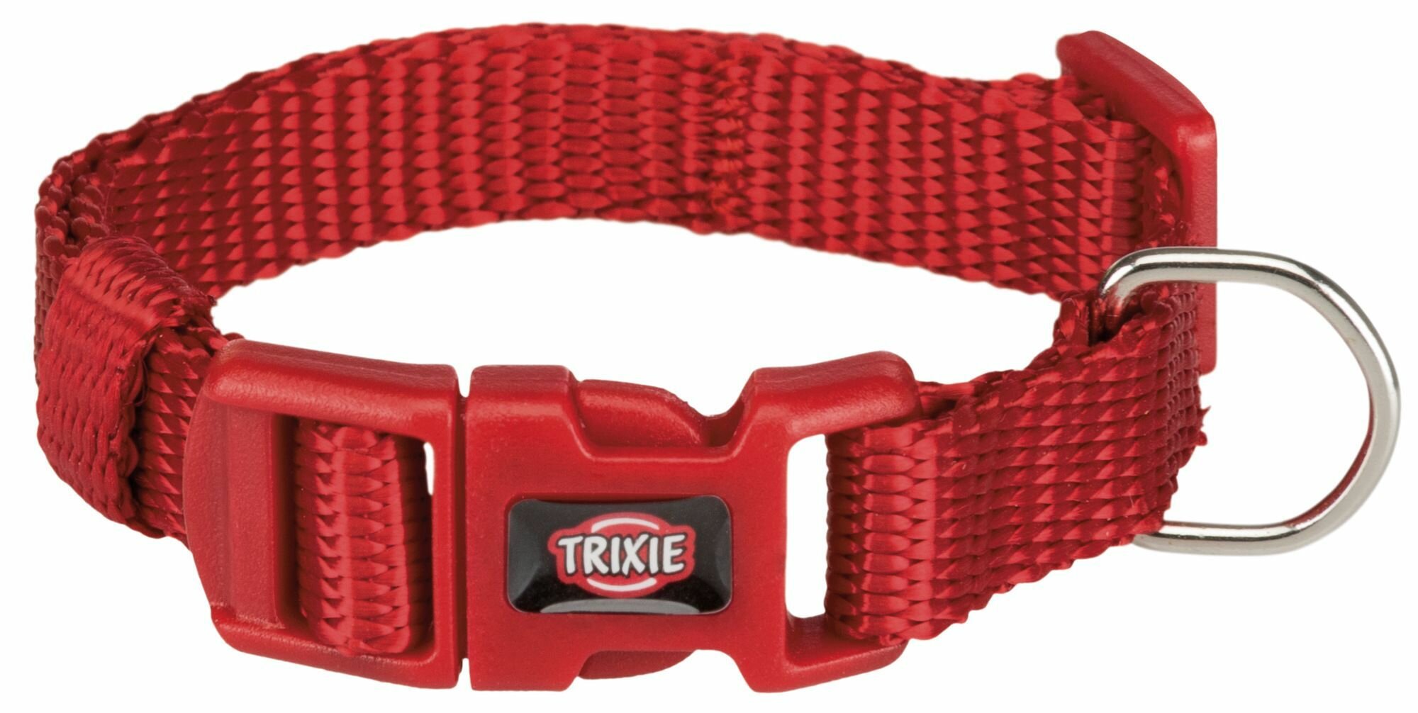 Для ежедневного использования ошейник TRIXIE Premium XXS-XS, обхват шеи 15-25 см, красный/черный