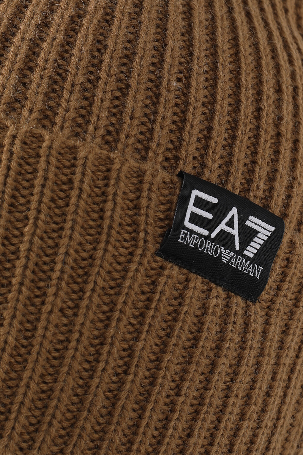 Шапка EA7 EMPORIO ARMANI для женщин, размер m, коричневый — фото 1
