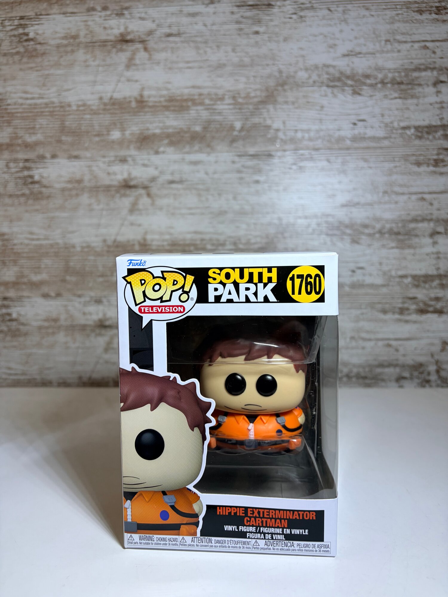 Funko pop 1760, South Park Hippie exterminator Cartman, 10 см vinyl figure от Funko