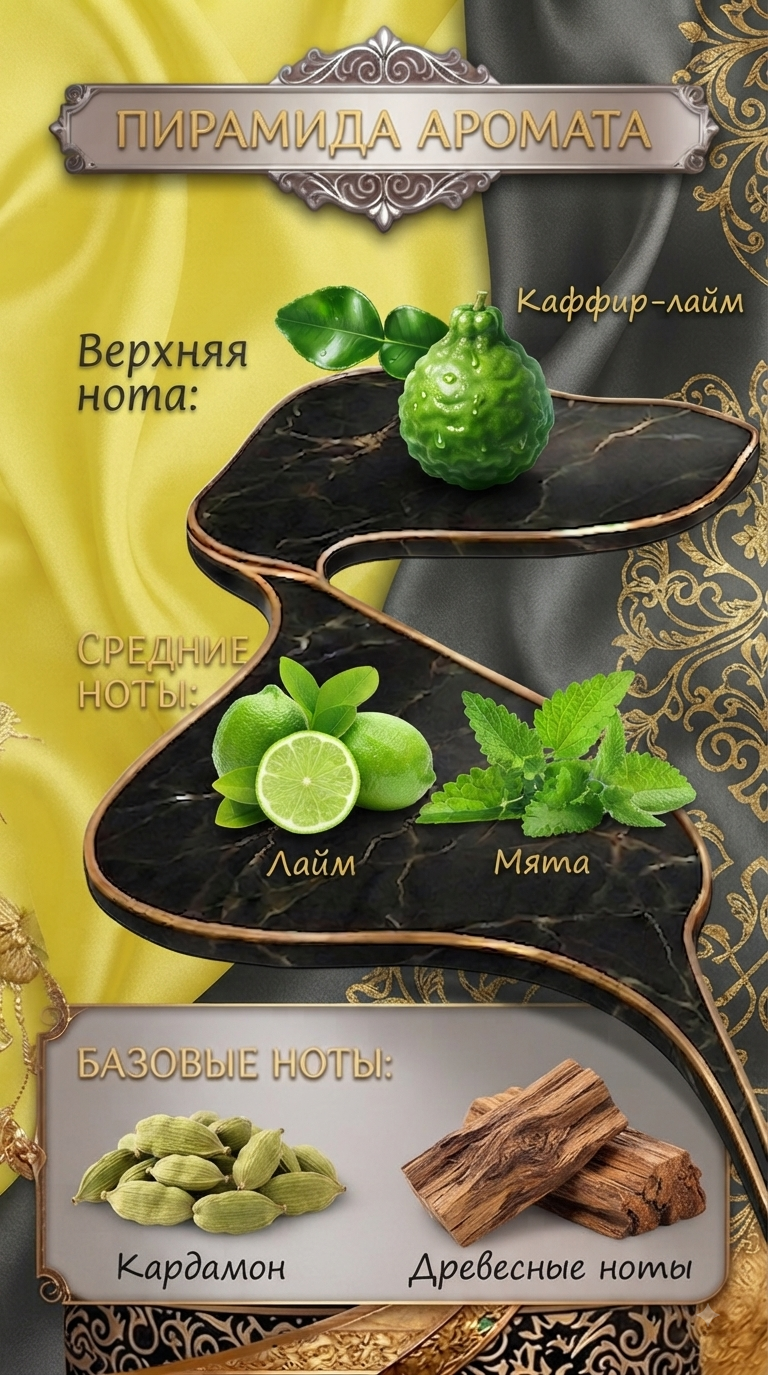 Парфюмерная вода AFFINESSENCE Combava Cedrat для мужчин и женщин — фото 1