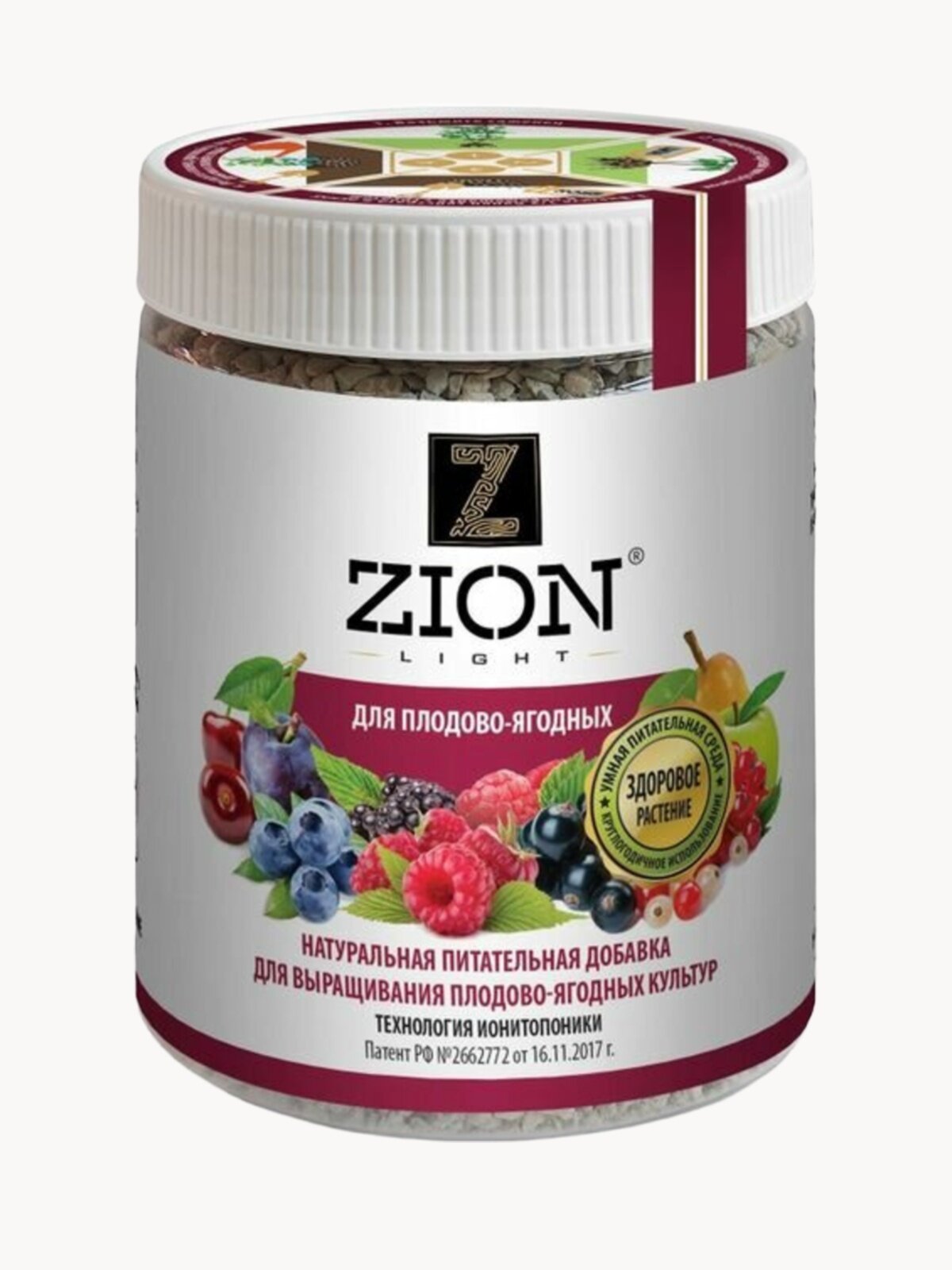Удобрение ZION для плодово-ягодных ионитный субстрат 450 г