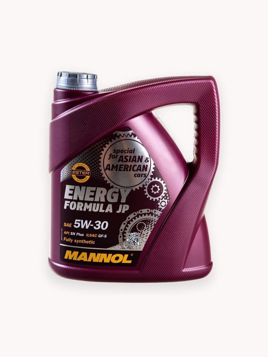 Синтетическое моторное масло MANNOL ENERGY FORMULA JP 5W30 4 л 1060