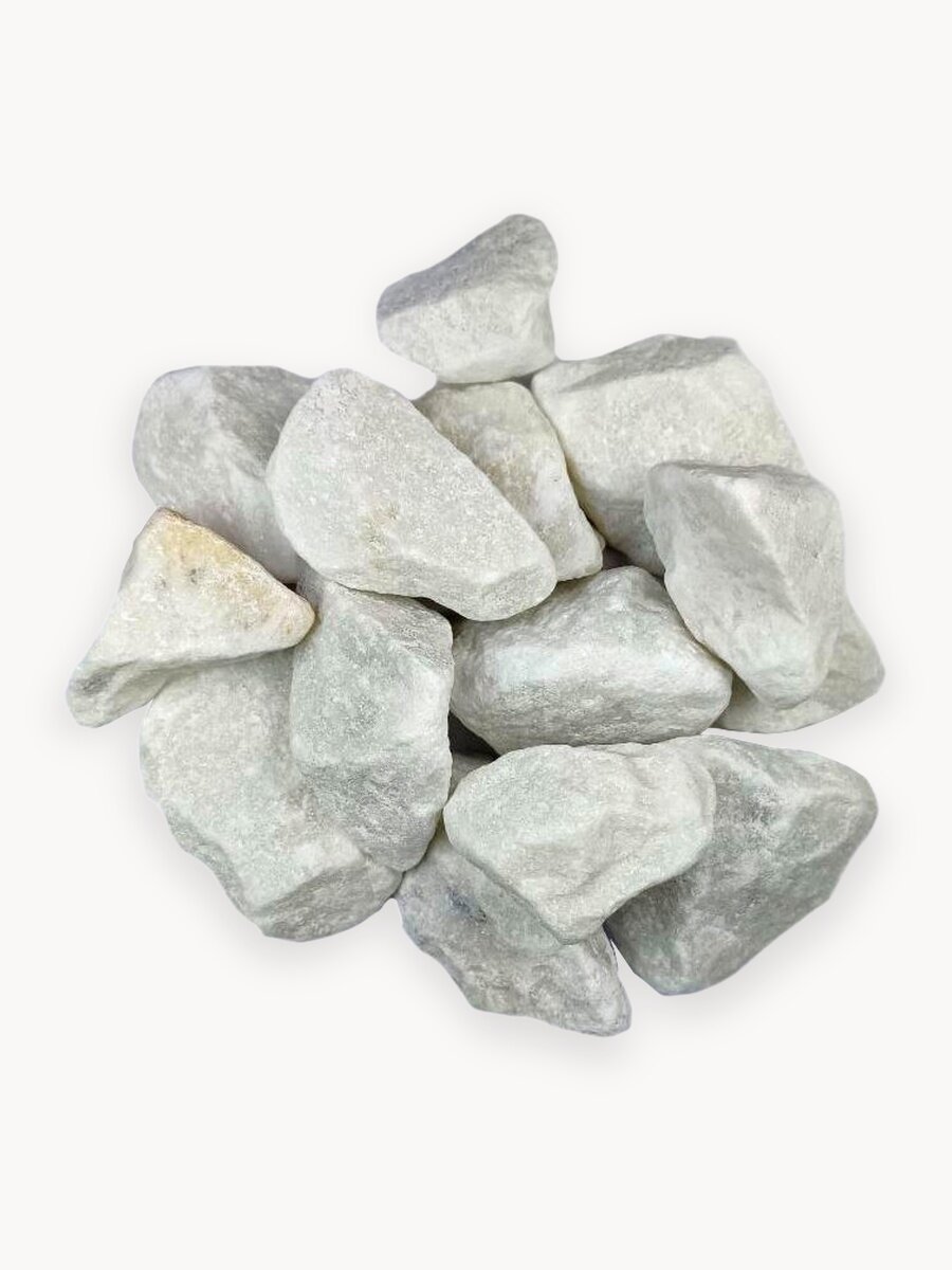 Мрамор серо-белый для гравицапы АКД, 20-40 мм, 2 кг