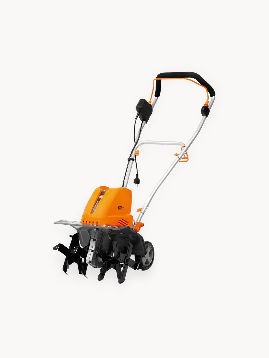 Культиватор DAEWOO "DAT 2000E", электрический, червячный редуктор, 2000Вт, 40х23 см