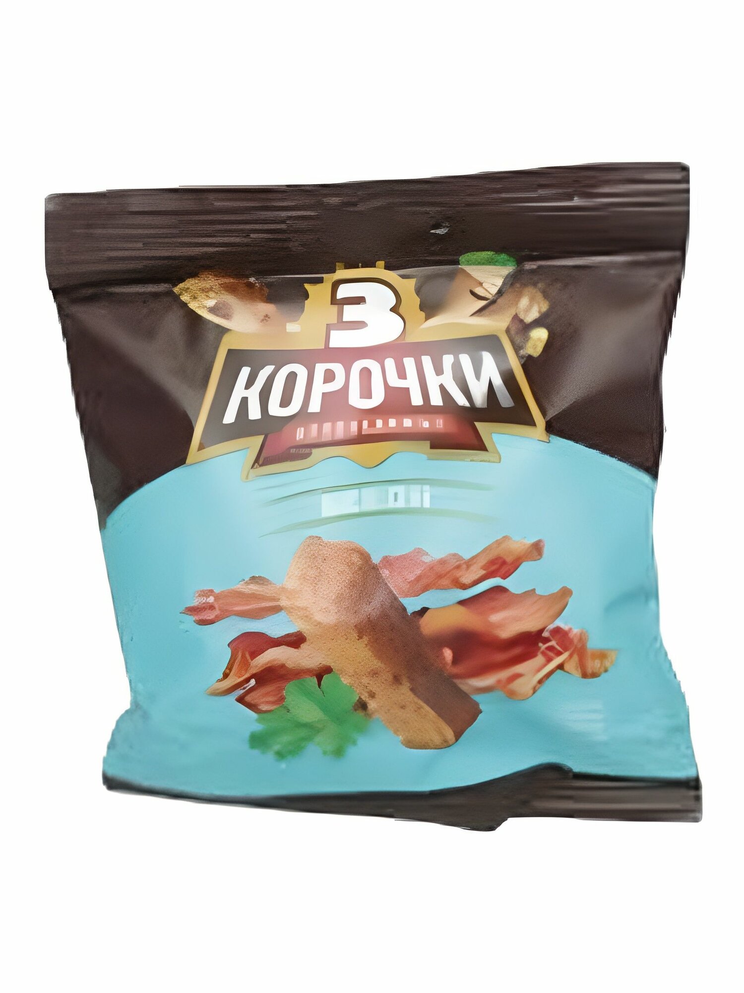 Сухарики 3 Корочки Бекон 40 гр