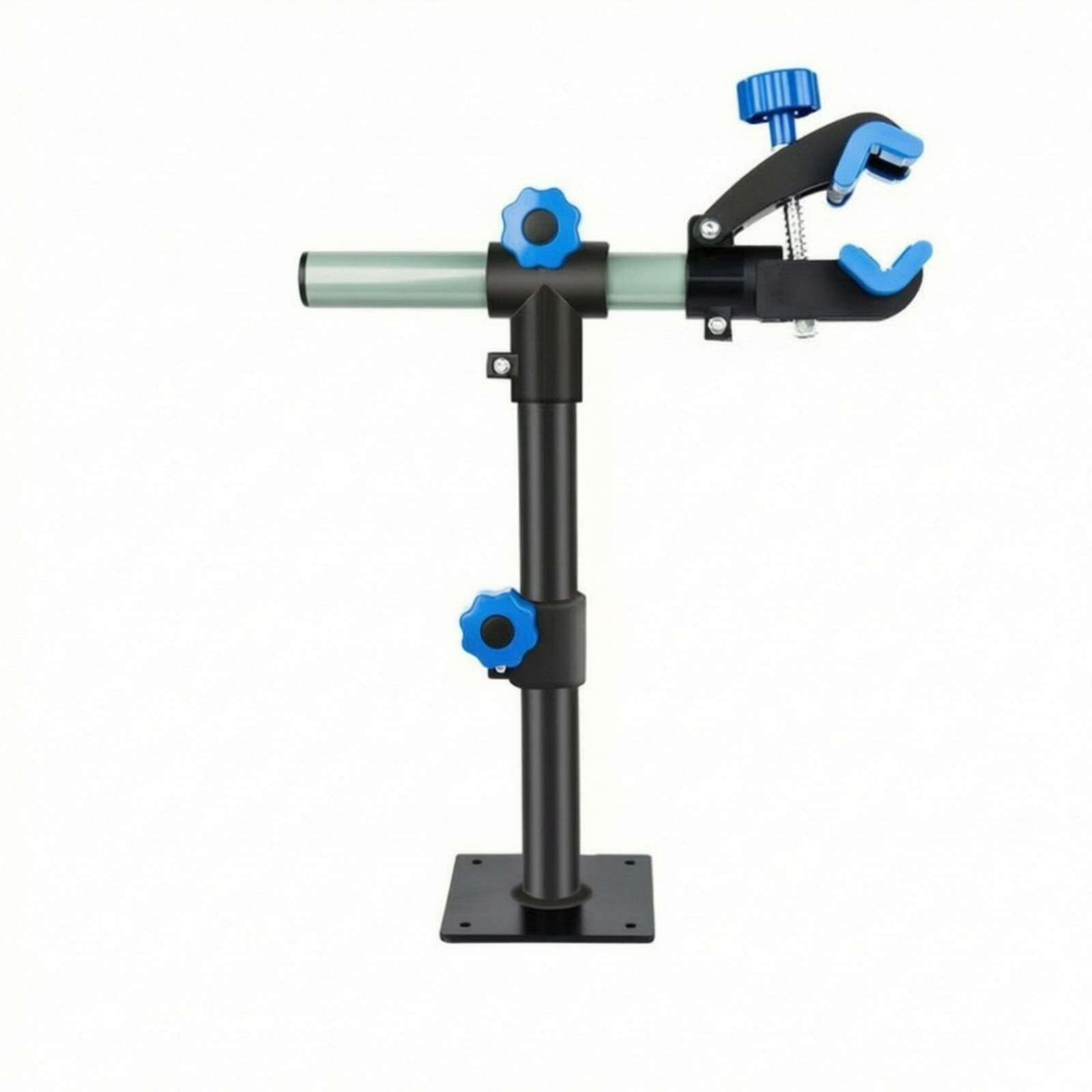 Стойка для ремонта велосипедов с зажимом, регулируемая стойка для технического обслуживания, подходит для механиков, велосипедистов, мастерских, гаражей, квартир.