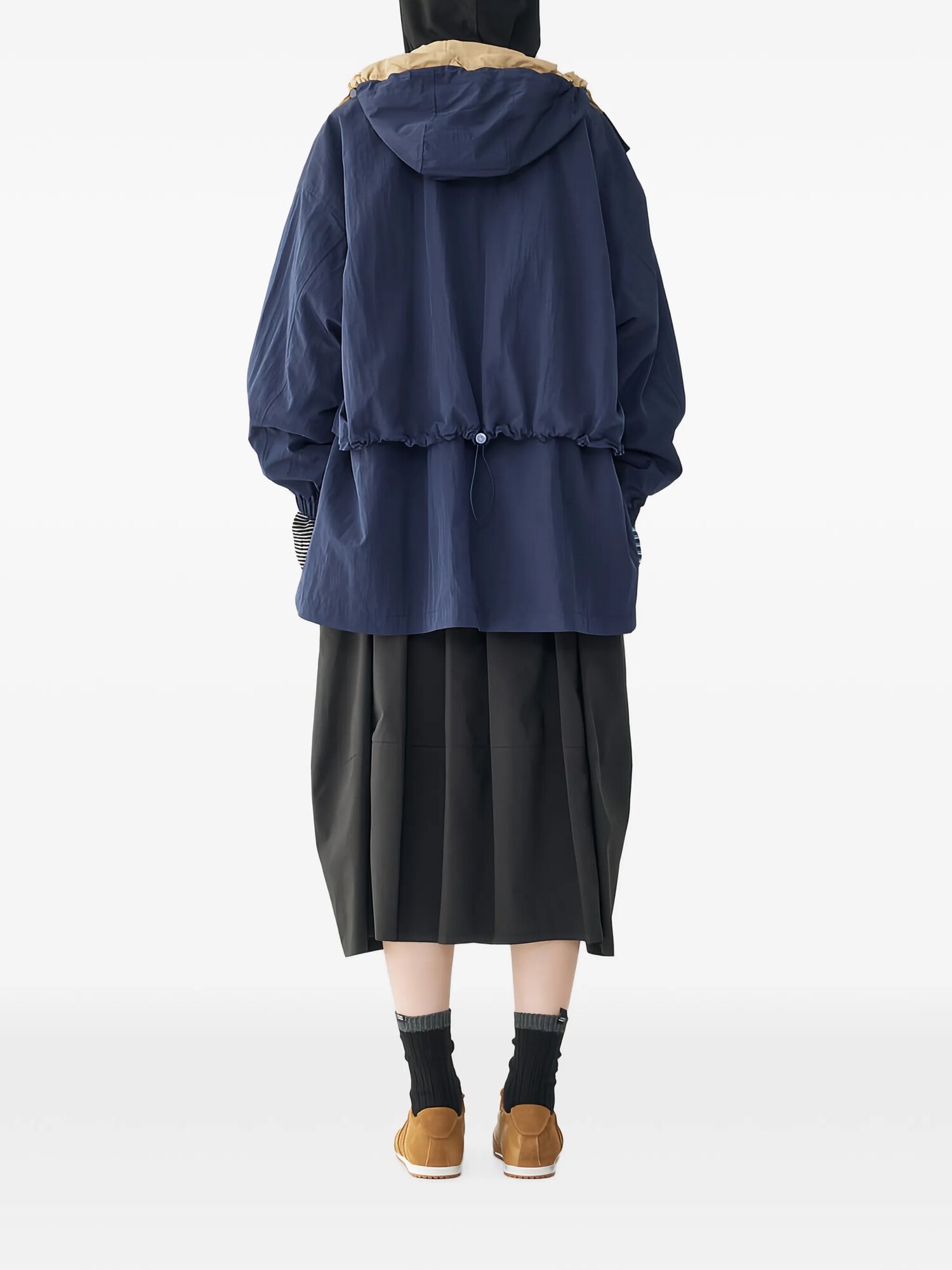Куртка  Drawstring hooded jacket, размер OneSize, синий — фото 1