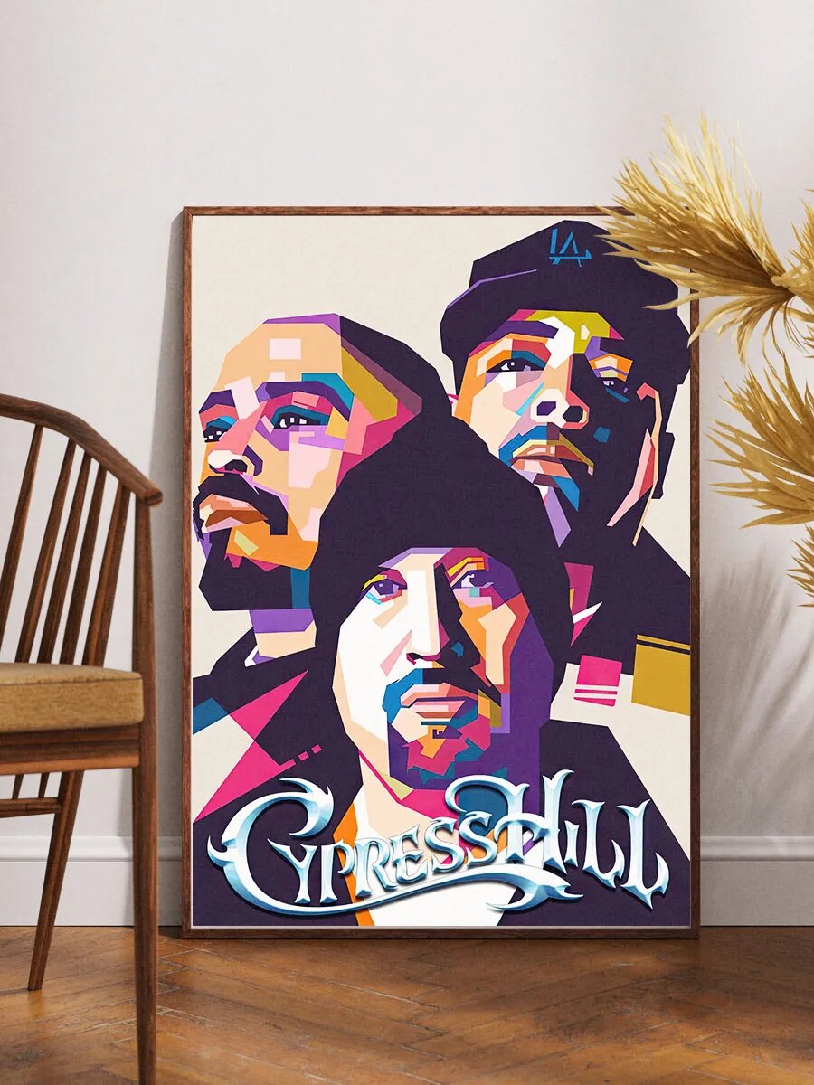 Интерьерный постер А2, Cypress Hill