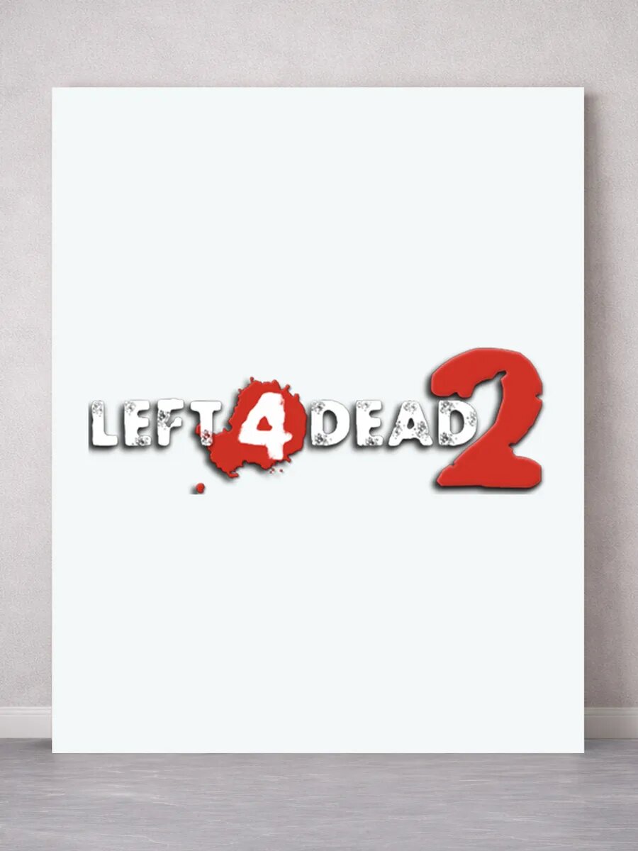 Картина на стену 40х50 см Left 4 Dead 2