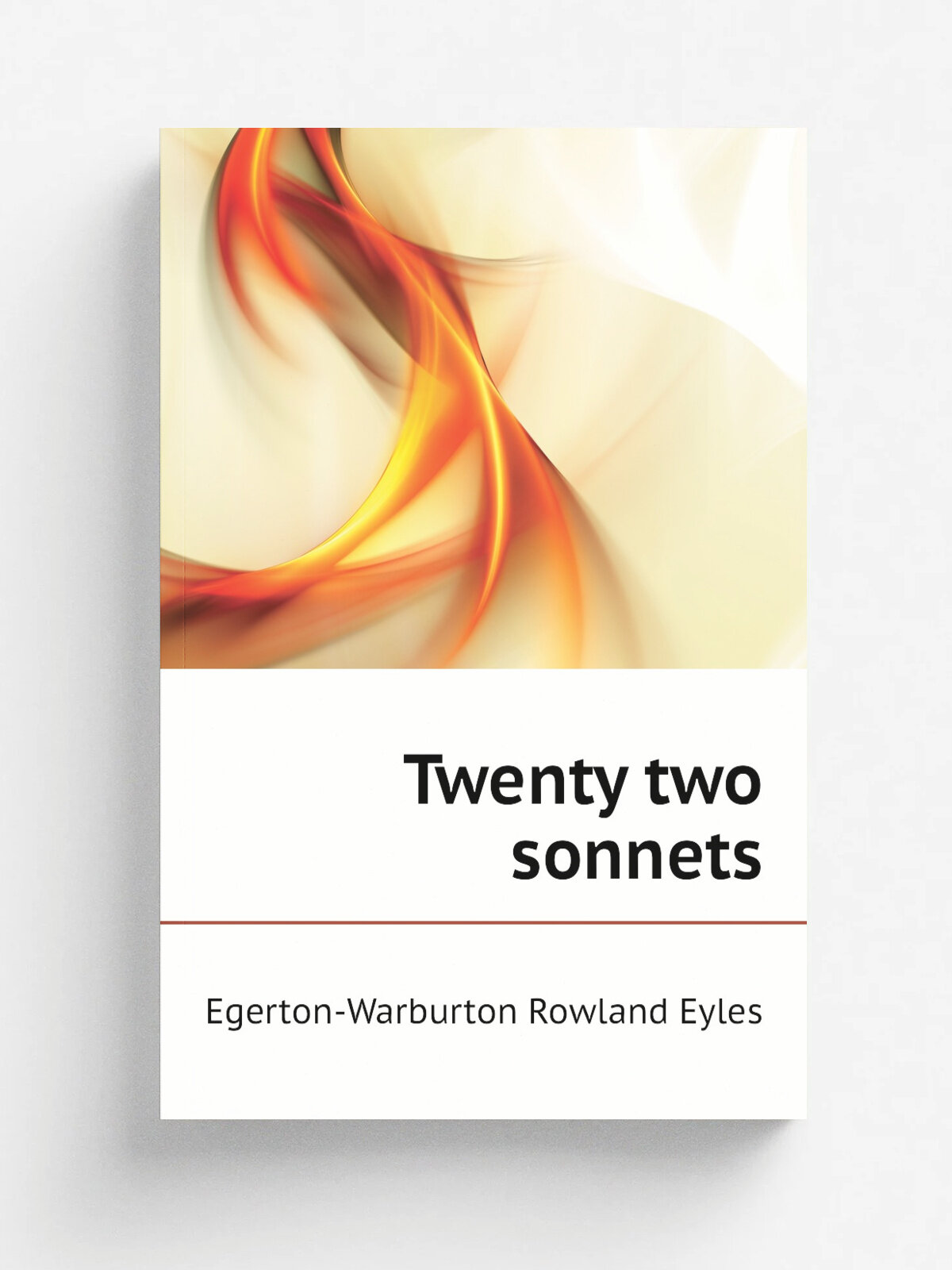 Twenty two sonnets | Egerton-Warburton Rowland Eyles | Репринт