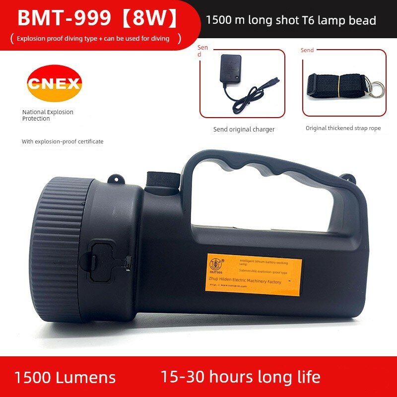 Портативный взрывозащищенный прожектор Bomate для АЗС со светодиодами, с сертификатом взрывозащиты, ультраяркий