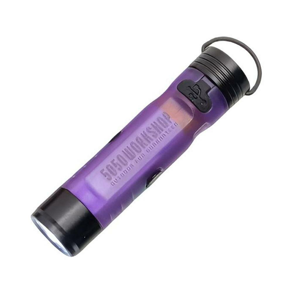 Фонарик туристический, фонарик маленький, LED, usb зарядка,2 в 1, водонепроницаемый, для рыбалки и кемпинга и дома