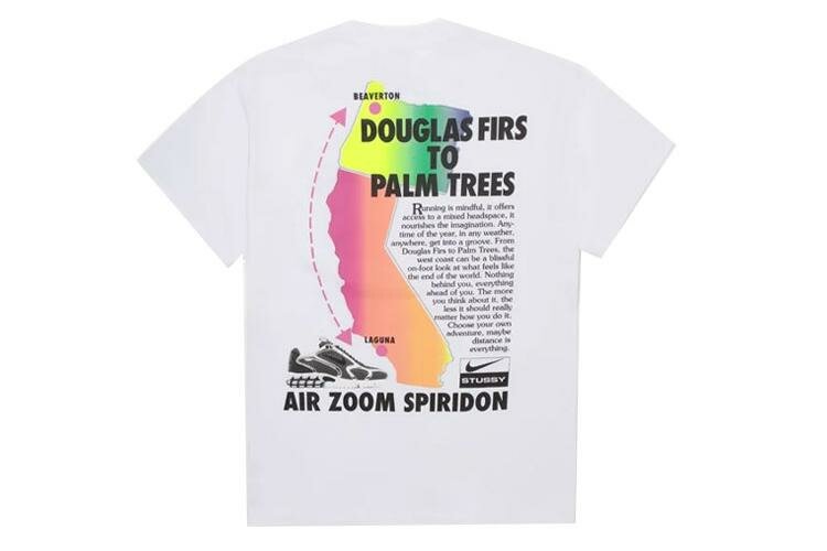 Футболка Stussy Air Zoom Spiridon Douglas Firs To Palm Trees