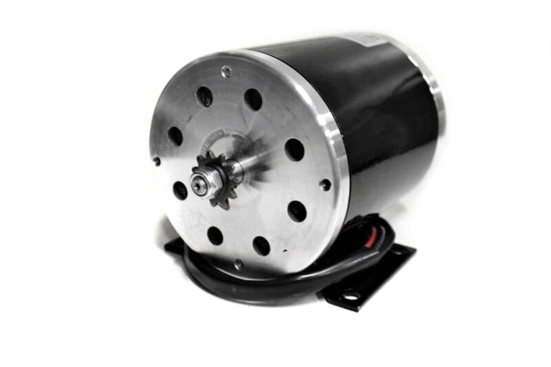 Электродвигатель коллекторный 36V 800W 2800rpm ZY1020 для детского квадроцикла