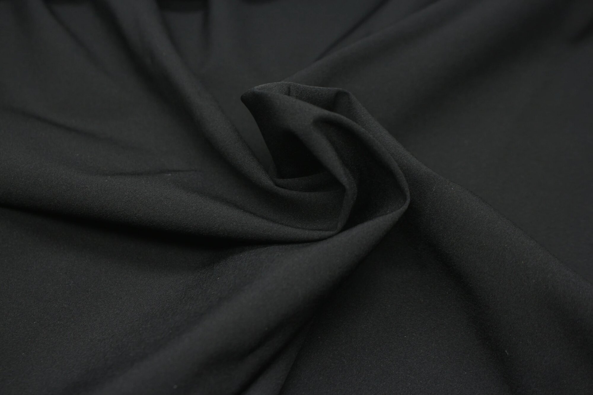 Черная нейлоновая ткань 70D 4-way stretch, Цвет: 12 black