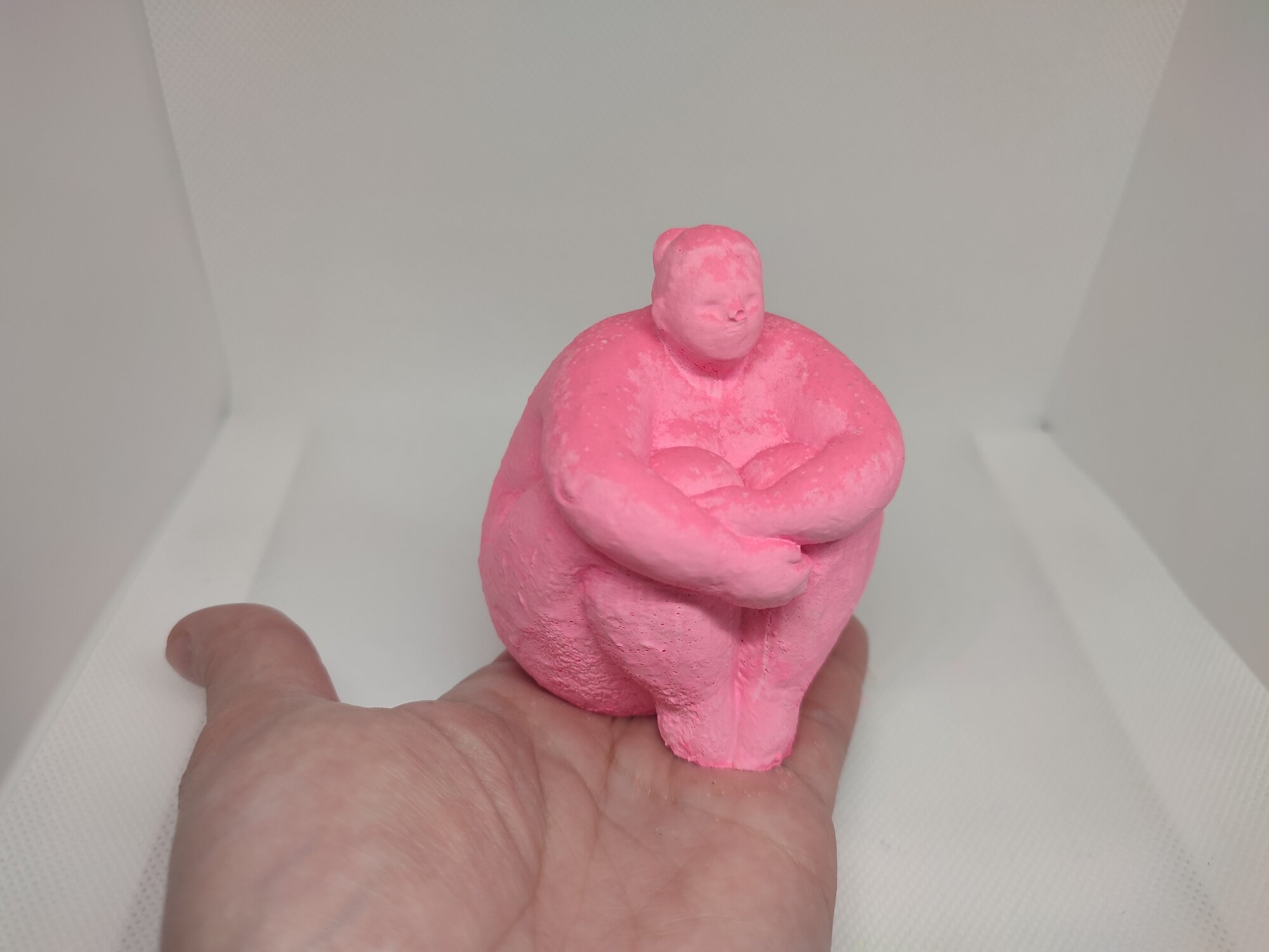 Фигурка гипсовая декоративная "Толстушка"