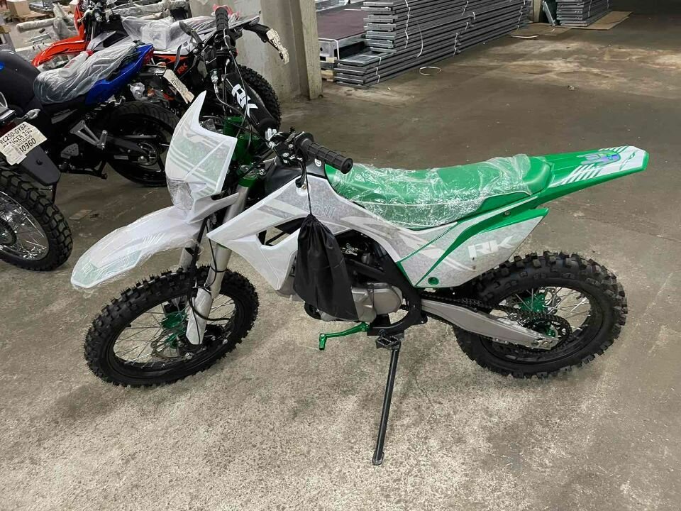 Питбайк Racer CRF125_зеленый ( без ПТС в заводской упаковке)