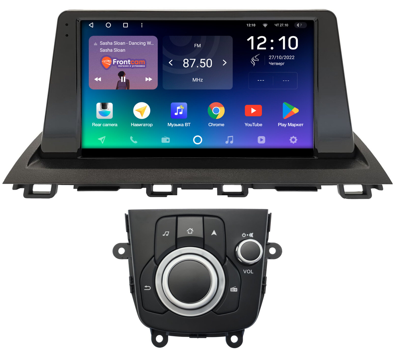 Штатная магнитола Mazda 3 (BM), Axela 3 2013-2019 Teyes SPRO PLUS 4/64 9" RM-9-781 Android 10 (4G-SIM, DSP, IPS)