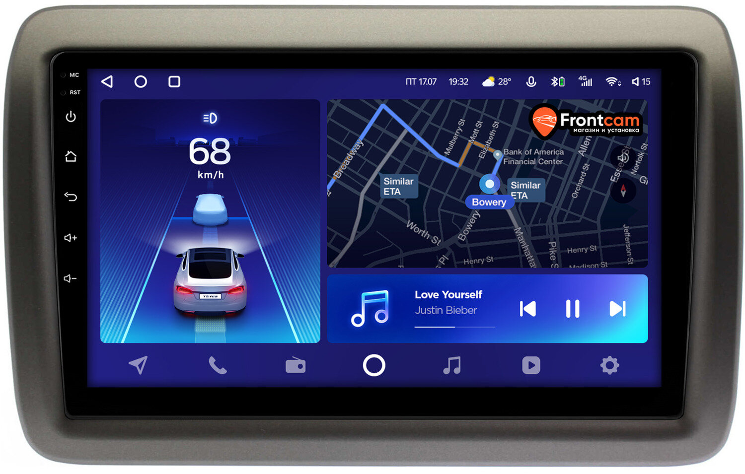 Штатная магнитола Toyota Crown (S170) 1999-2007 Teyes CC2 PLUS 6/128 10" RM-10-1188 Android 10 (4G-SIM, DSP, QLed)