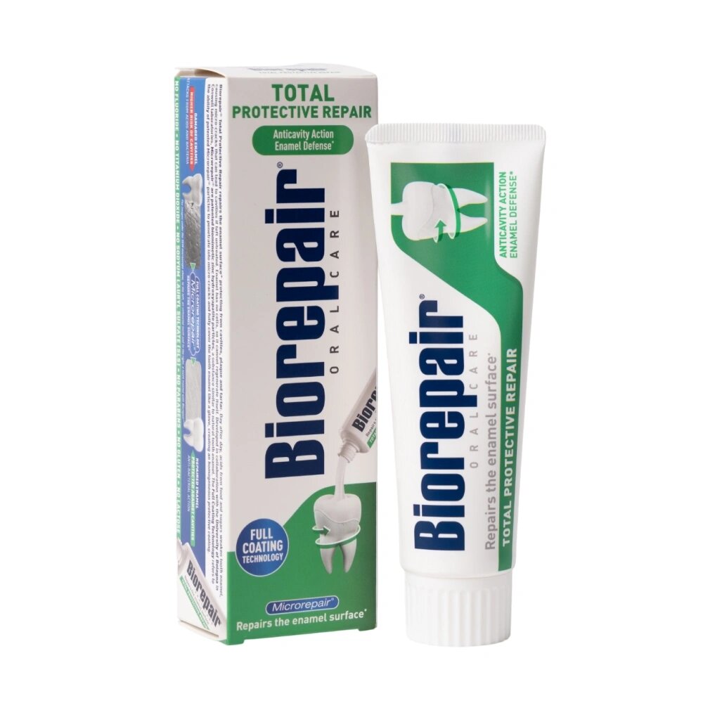 Зубная паста Biorepair Total Protective Repair, 75 мл (лимитированная коллекция из Польши)