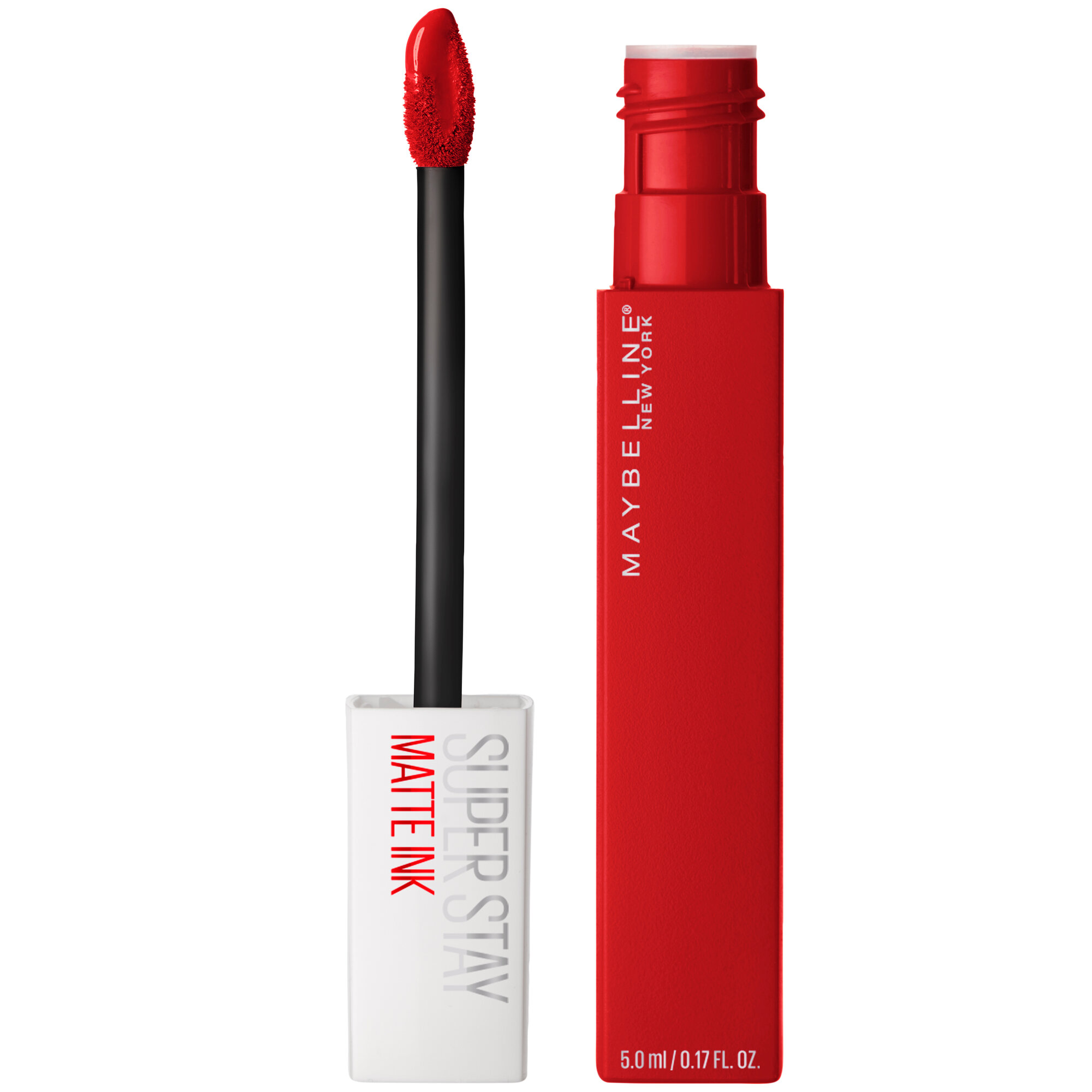 Помада женская Maybelline Kiss Stick, 5 мл, матовая стойкая без отпечатков, оттенок #118 Ripe tomato color