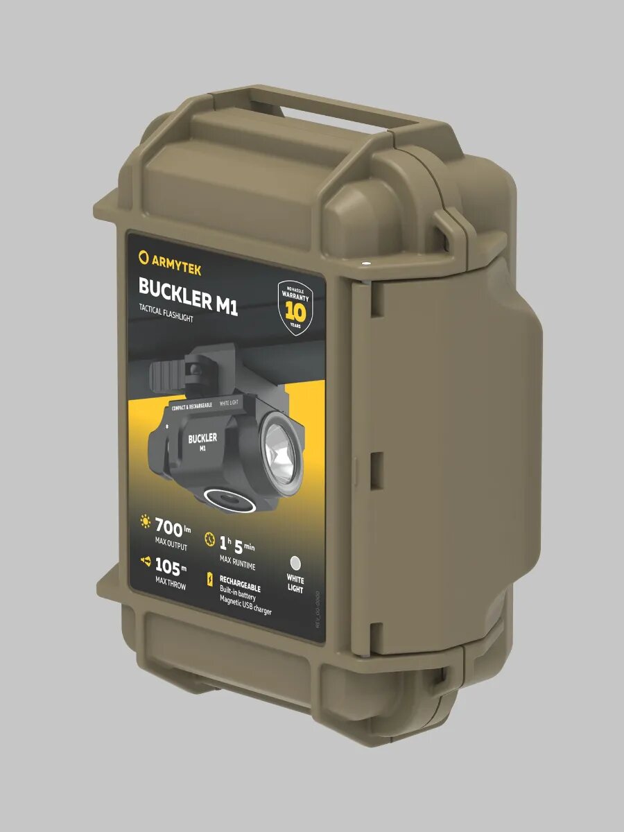 Фонарь BUCKLER M1 F09301C на пистолет