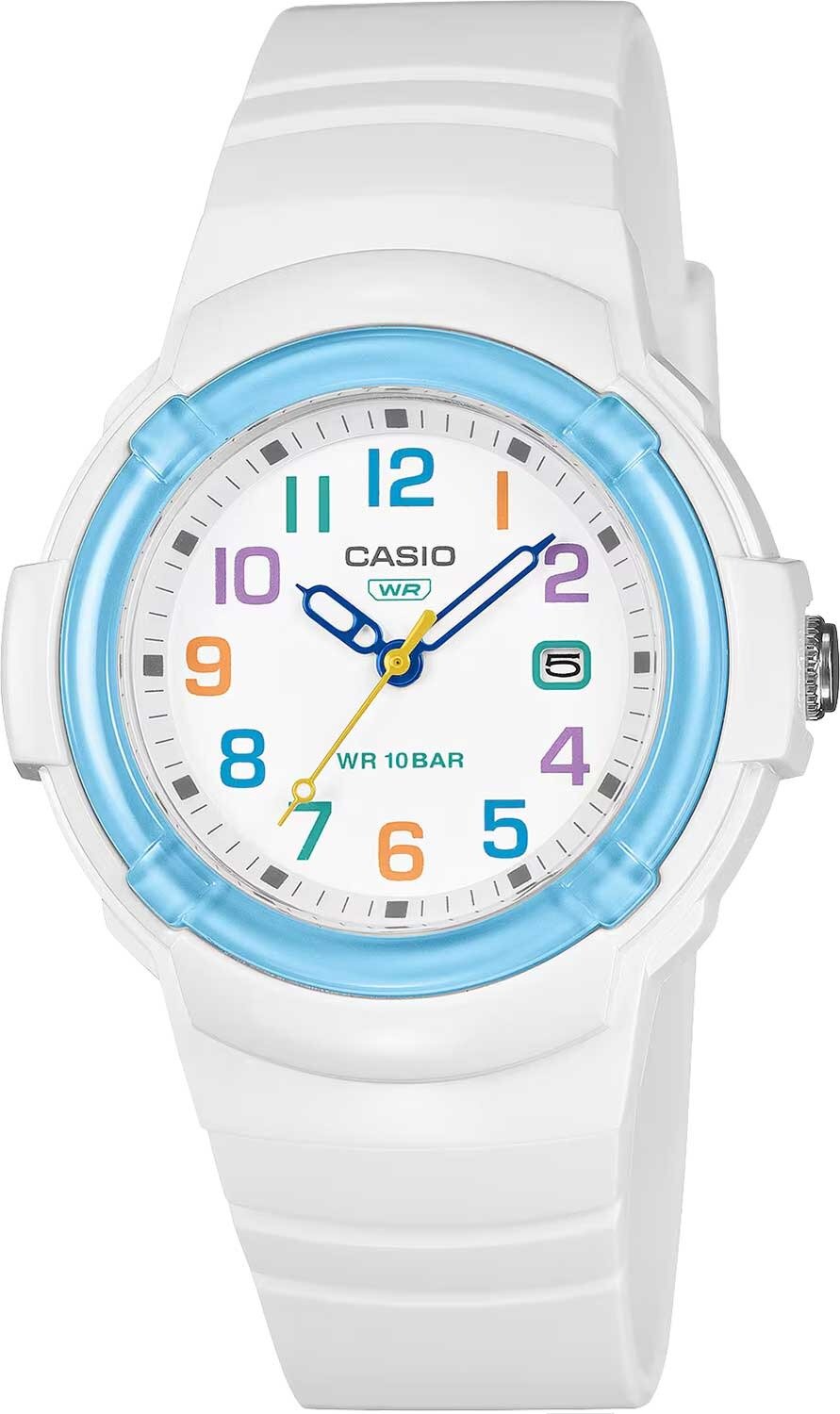 Наручные часы CASIO Collection, голубой, белый