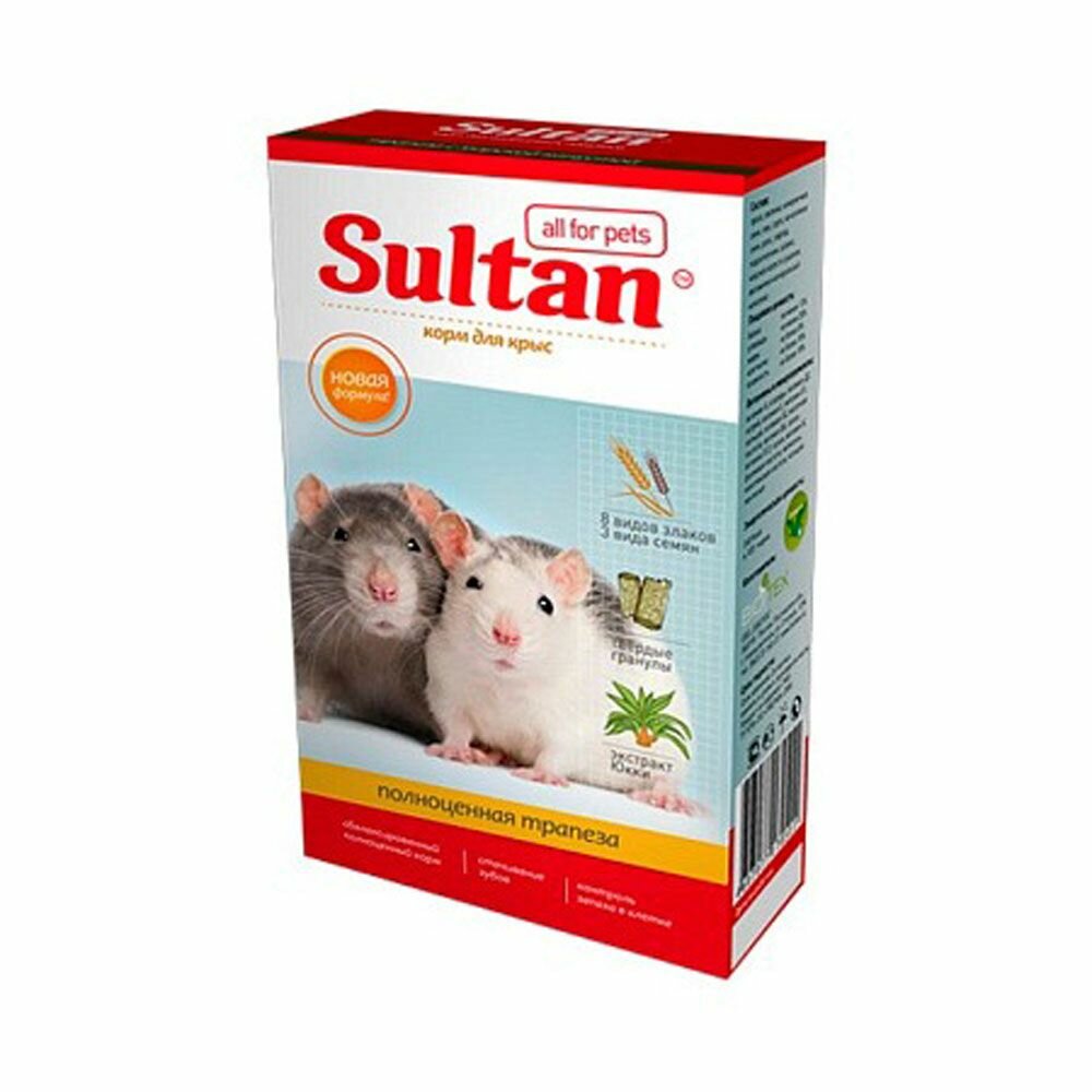 Корм для крыс Sultan 400г Основной рацион