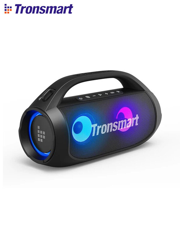 Колонка беспроводная портативная Tronsmart Bang SE 40W Black, блютус акустика с подсветкой