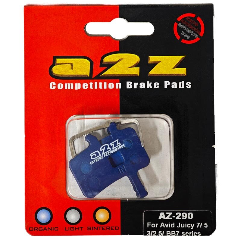 A2Z Органические тормозные колодки A2Z для дисковых тормозов Avid Juicy