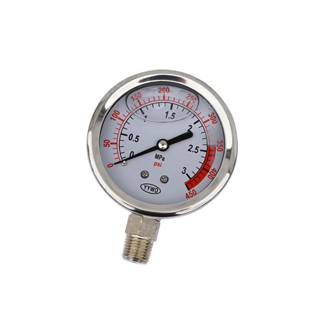 Радиальный манометр, прибор для индикации давления, манометр, манометр для очистки воды, прецизионный манометр давления масла-радиальный 3,0 МПа