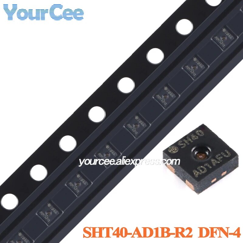 5шт. Датчик температуры и влажности SHT40-AD1B-R2 DFN-4