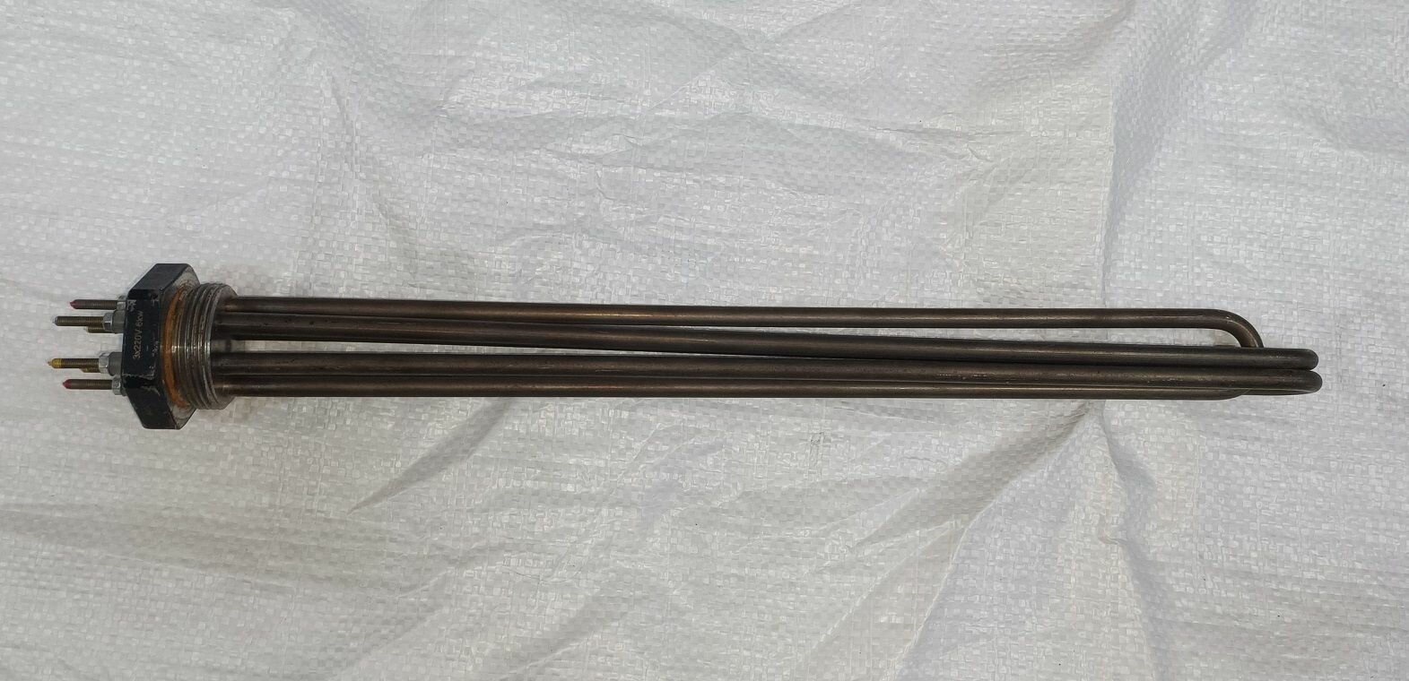 Блок ТЭН-6 кВт для котла Эван резьба 1 1/2", трубка диаметром 8 мм