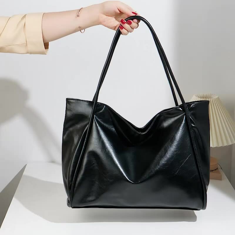 Сумка  Vintage soft tote bag, черный — фото 1