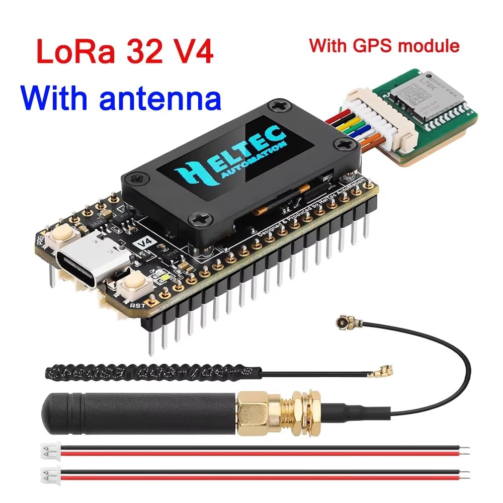 Heltec V4 плата разработки ESP32 SX1262 LoRa 32 V4 With GPS