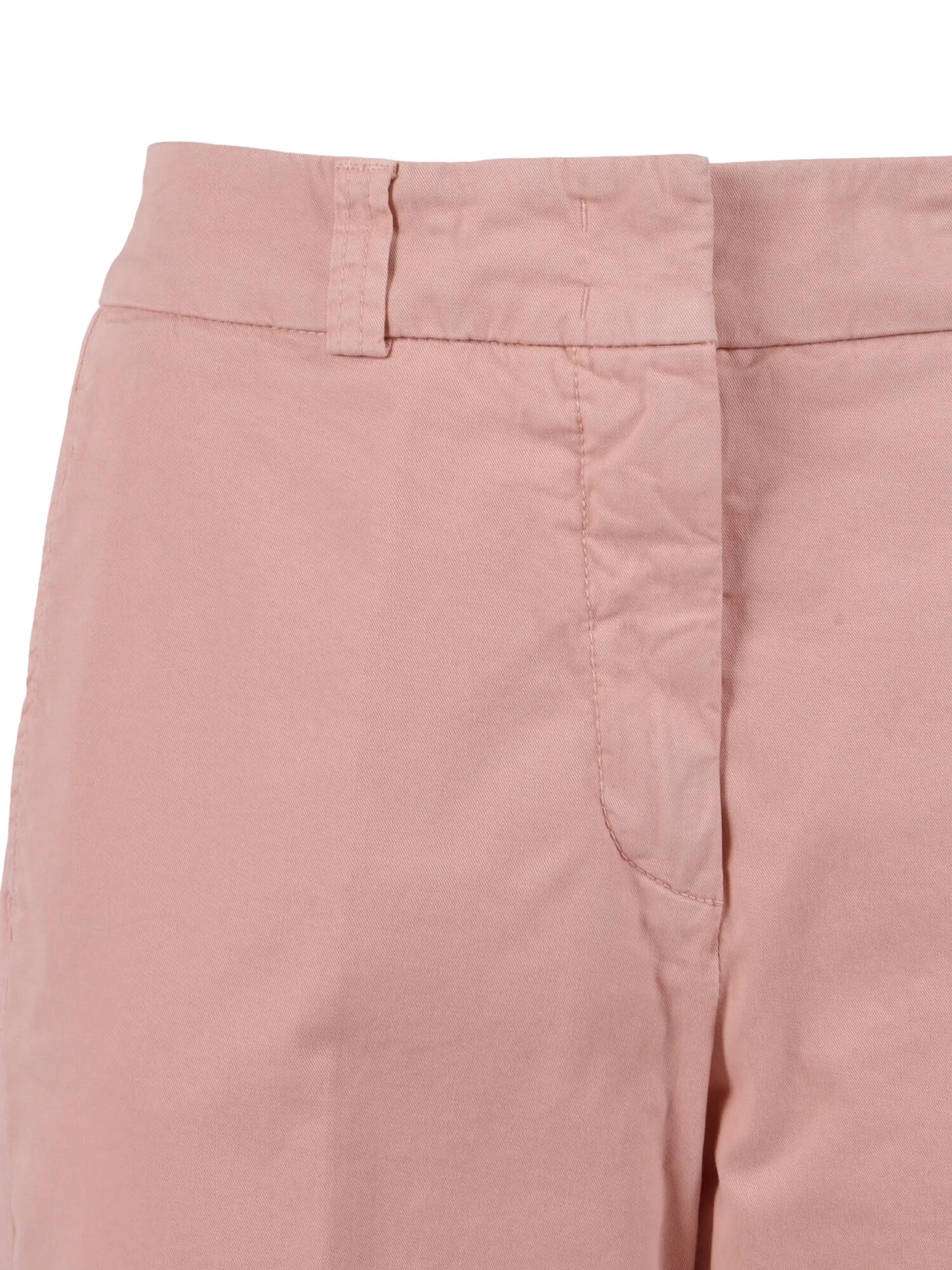 Брюки PESERICO Belt-loop cuffed trousers, размер 48, pink — фото 1