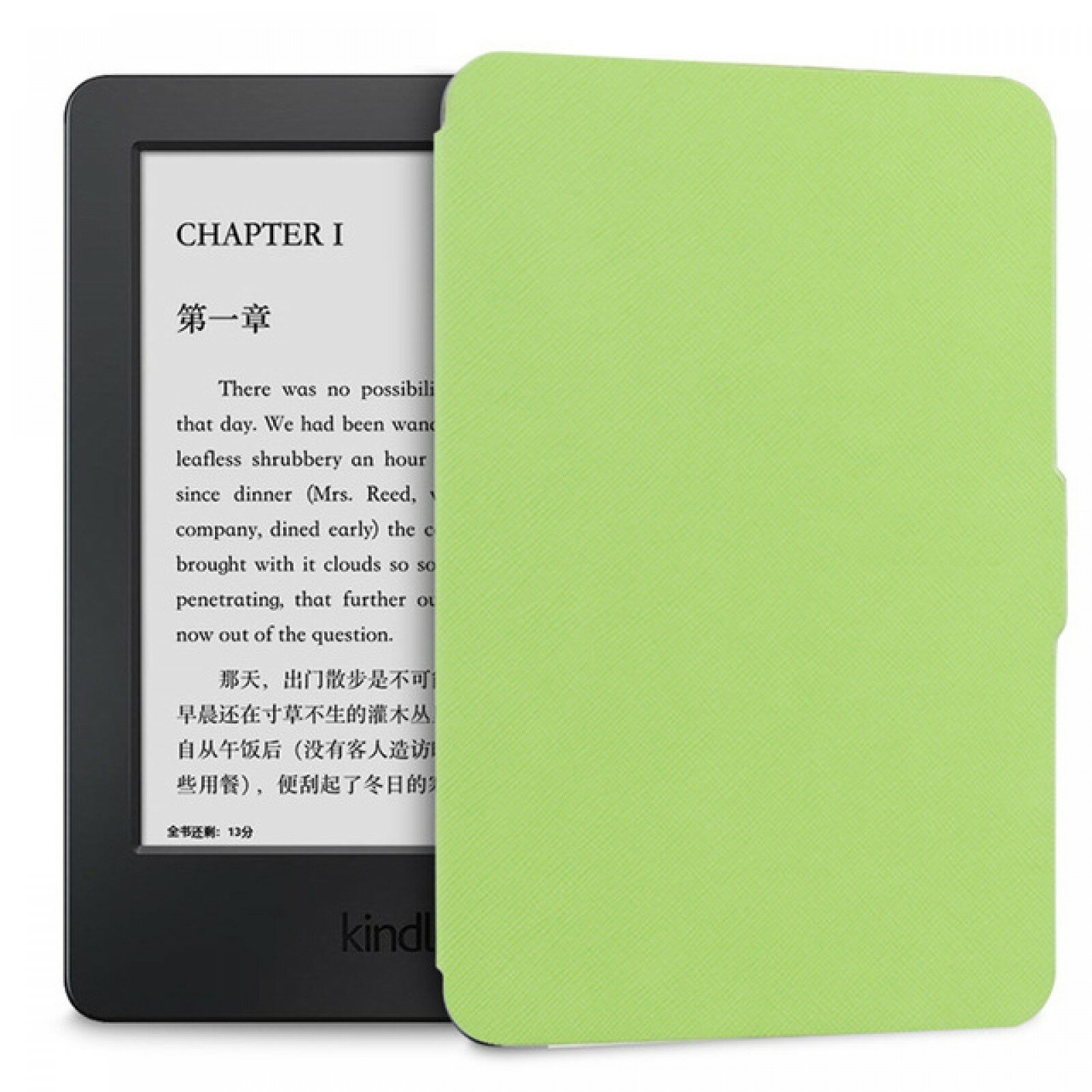 Чехол-обложка MyPads для Amazon Kindle Touch и Kindle 8 (2016) с магнитной застежкой зеленый
