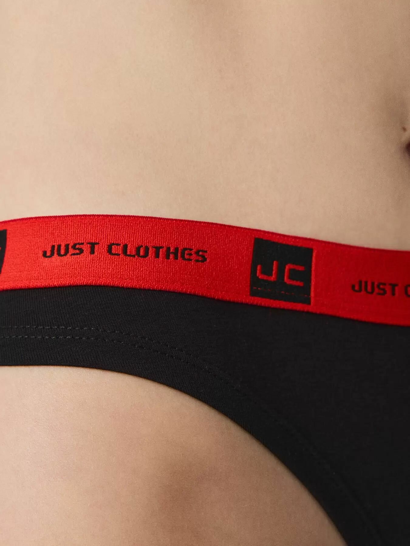 Трусы JUST CLOTHES, комплект из 2 шт., размер XS, мультиколор — фото 1
