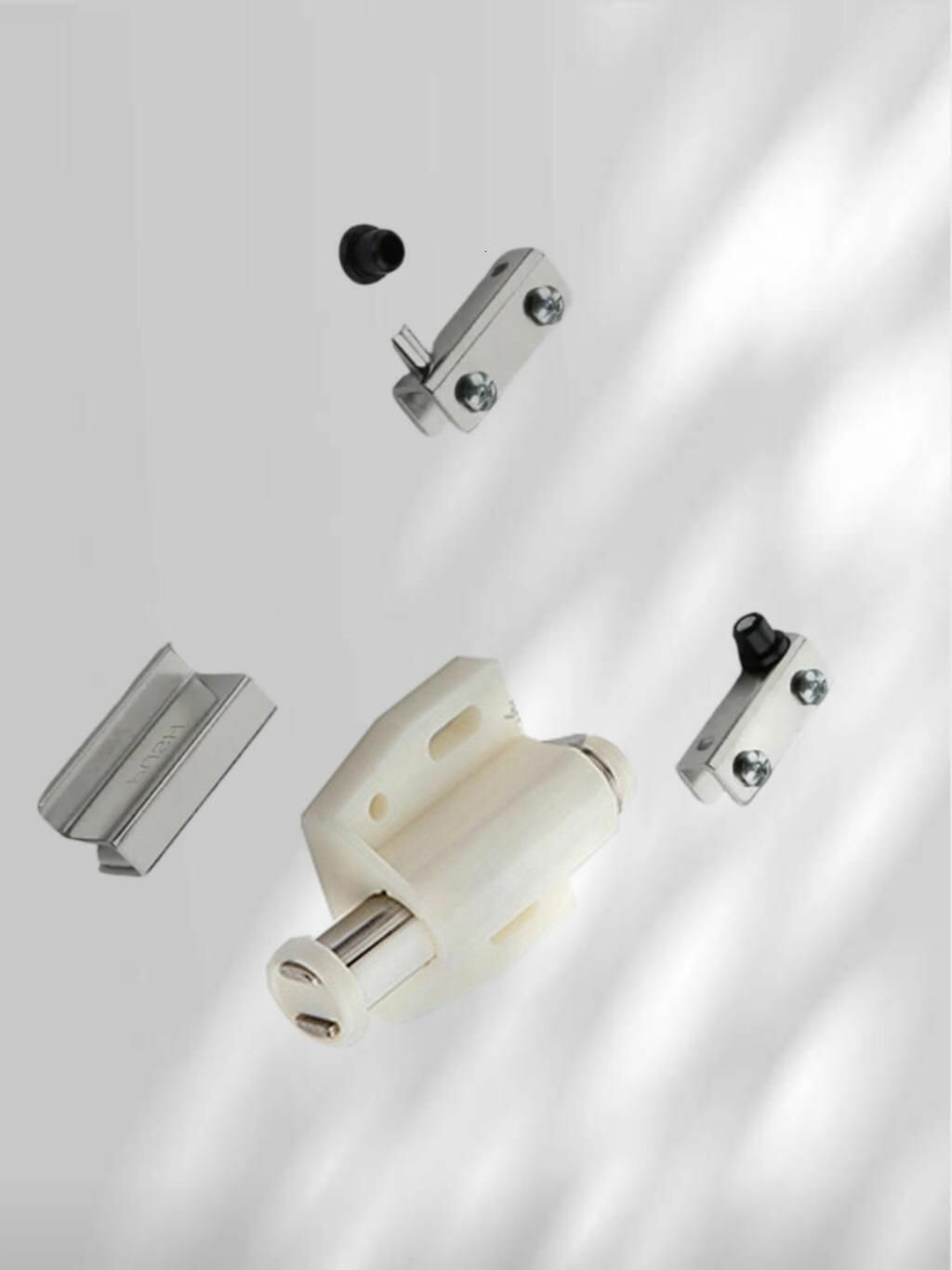 Магнитные защёлки для стеклянных дверей, Пчела белая