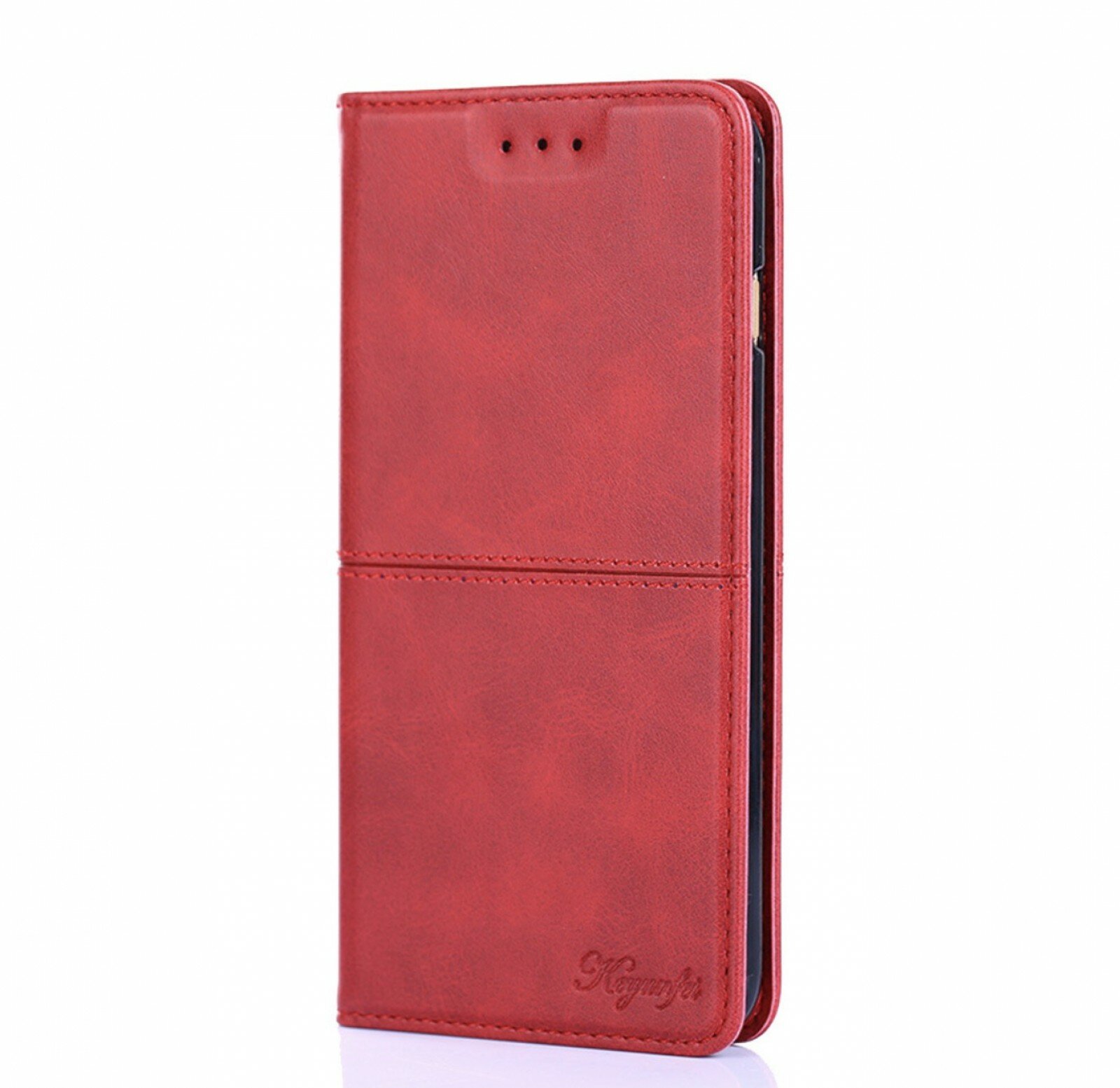 Защитный чехол книжка MyPads для Vivo V21e и Vivo Y73 из импортной кожи с магнитной крышкой