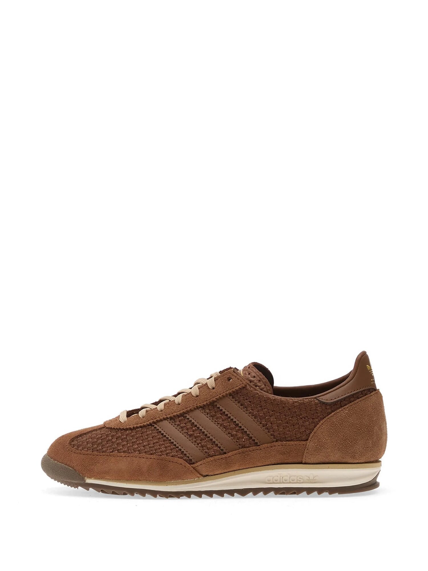 Кроссовки adidas, размер 7 US, коричневый