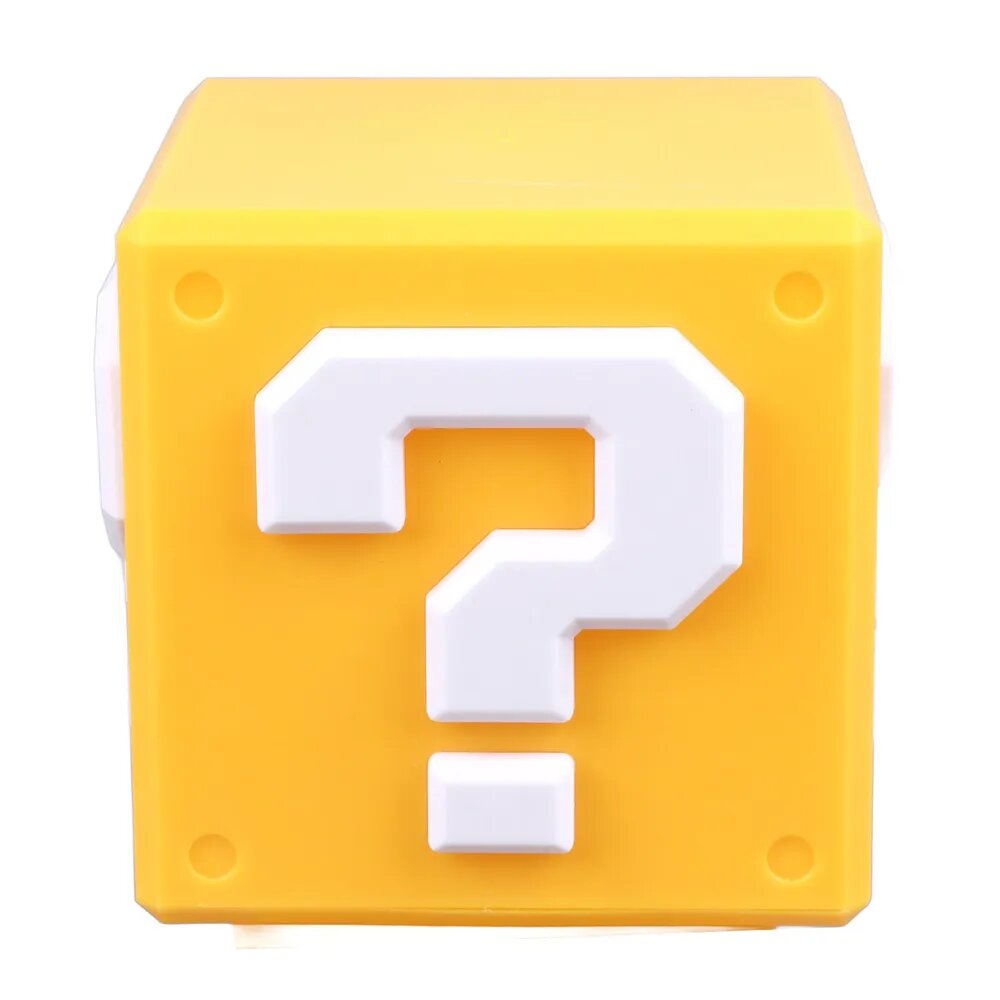 Ночник Nintendo Super Mario Bros Question Block Sound Lamp LED USB Светильник — фото 1